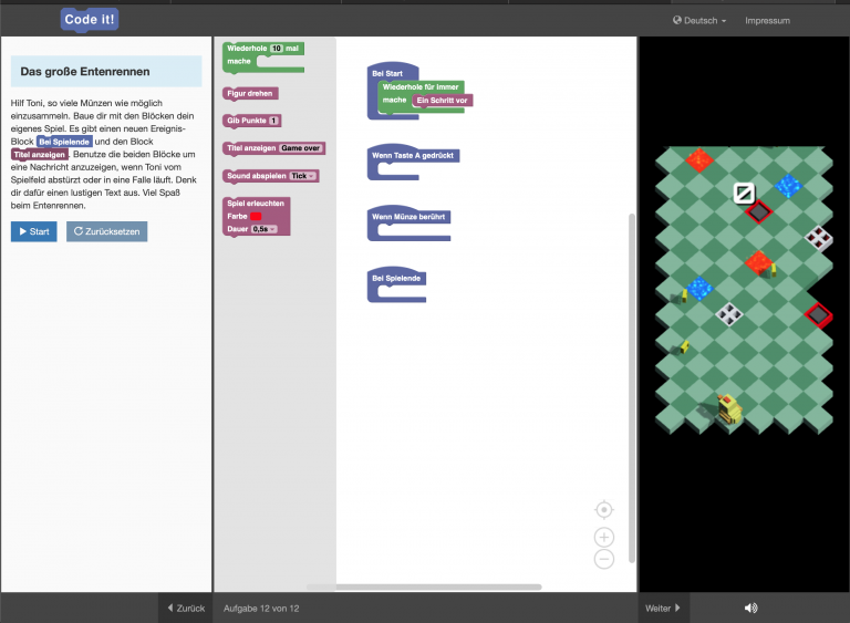 Game-Based Learning in der Schule: Programmieren lernen mit Code it ...