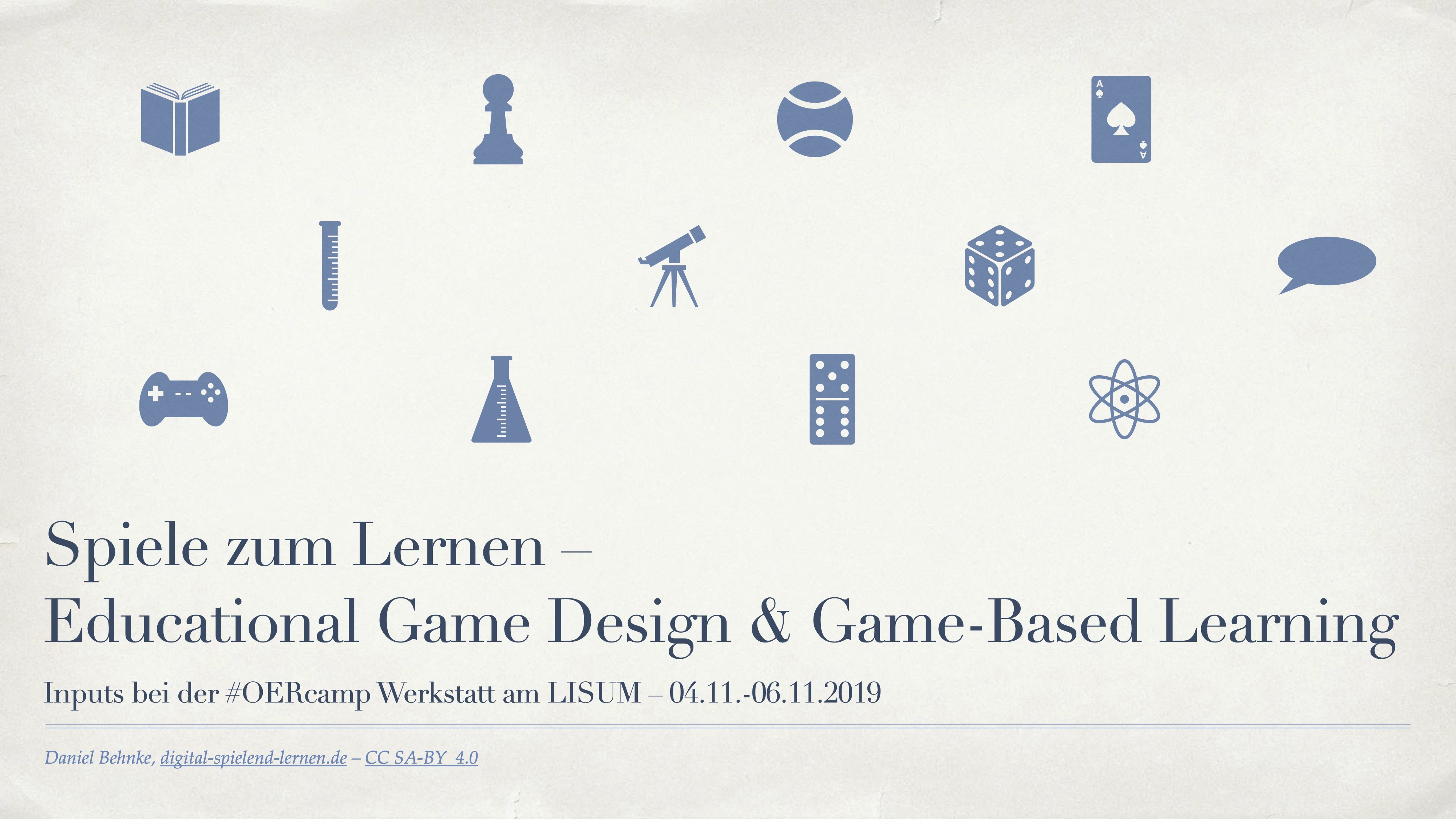 Themenspecial: Educational Game Design - digital | spielend – lernen