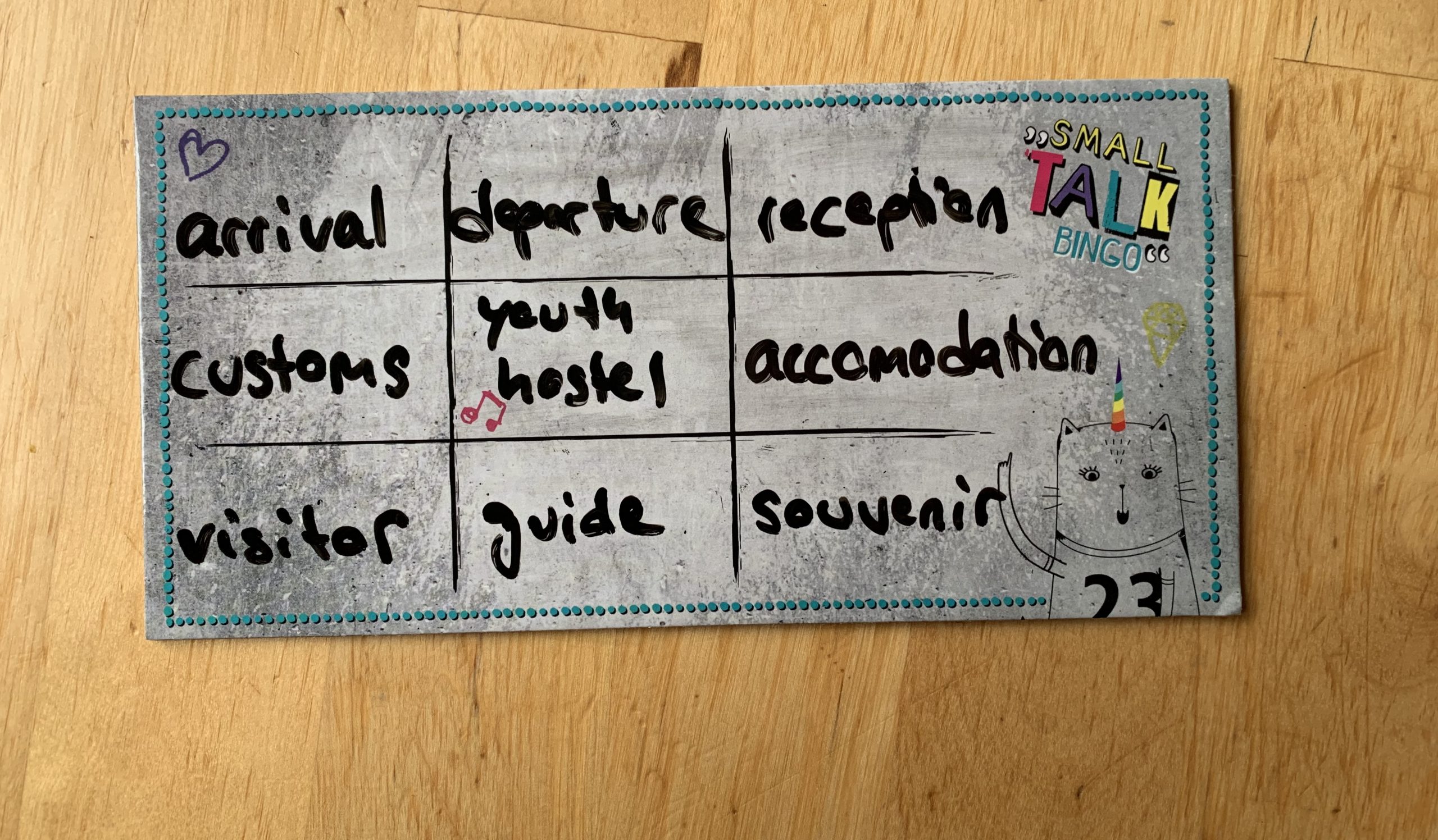 Game-Based Learning in der Schule: Small Talk Bingo - digital ...